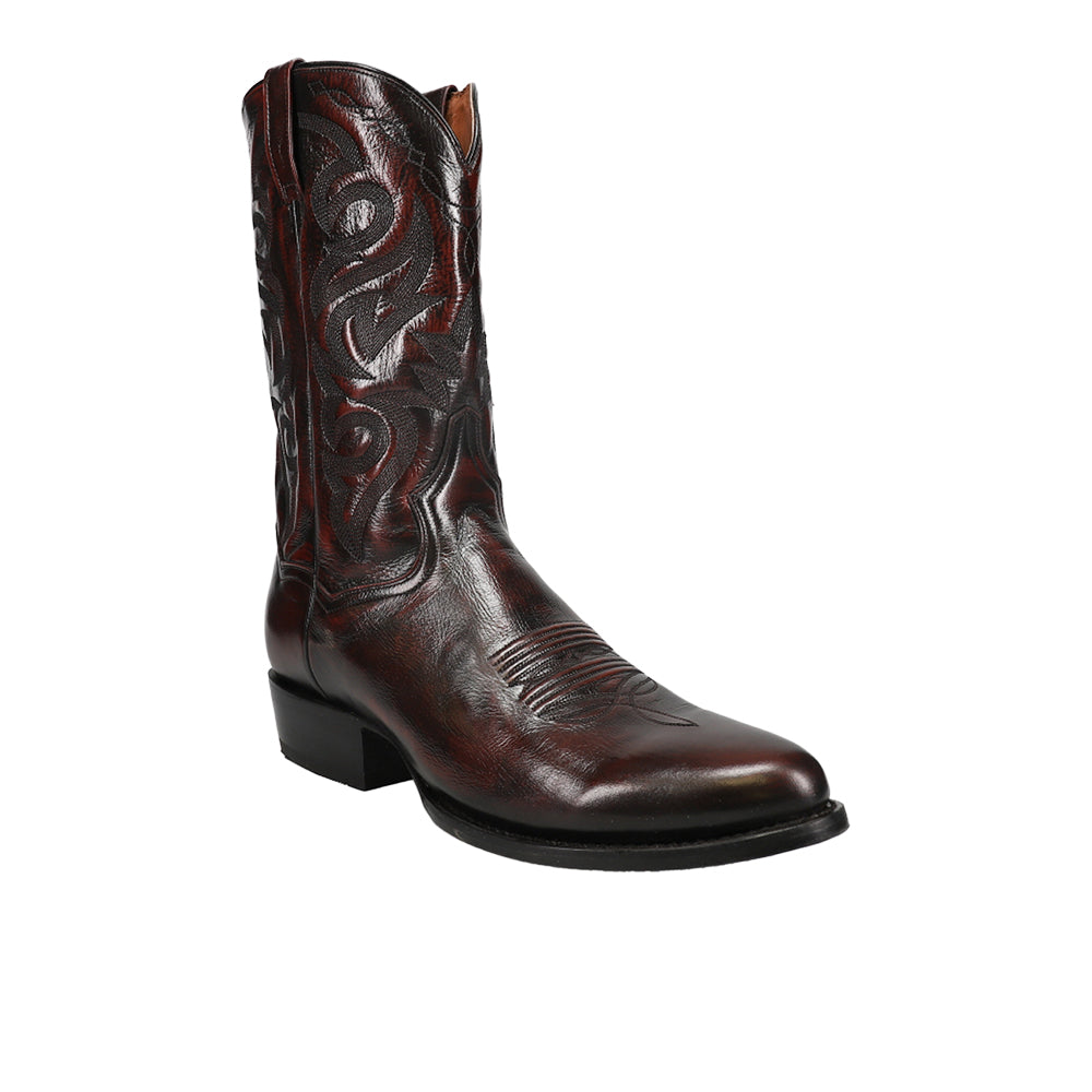 Shop Red Mens Dan Post Boots Milwaukee Embroidered Round Toe Cowboy ...