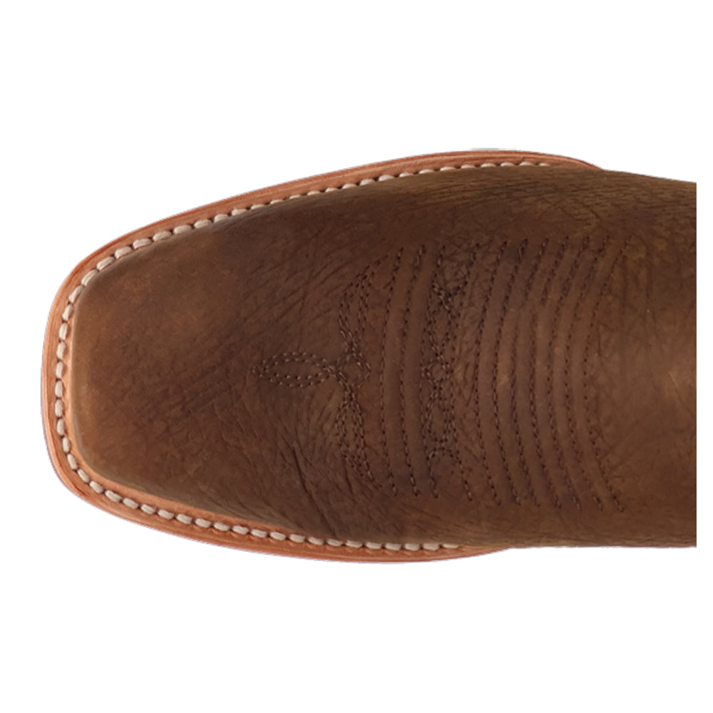 Shop Brown Mens Dan Post Boots Creed Embroidered Square Toe Pull On ...