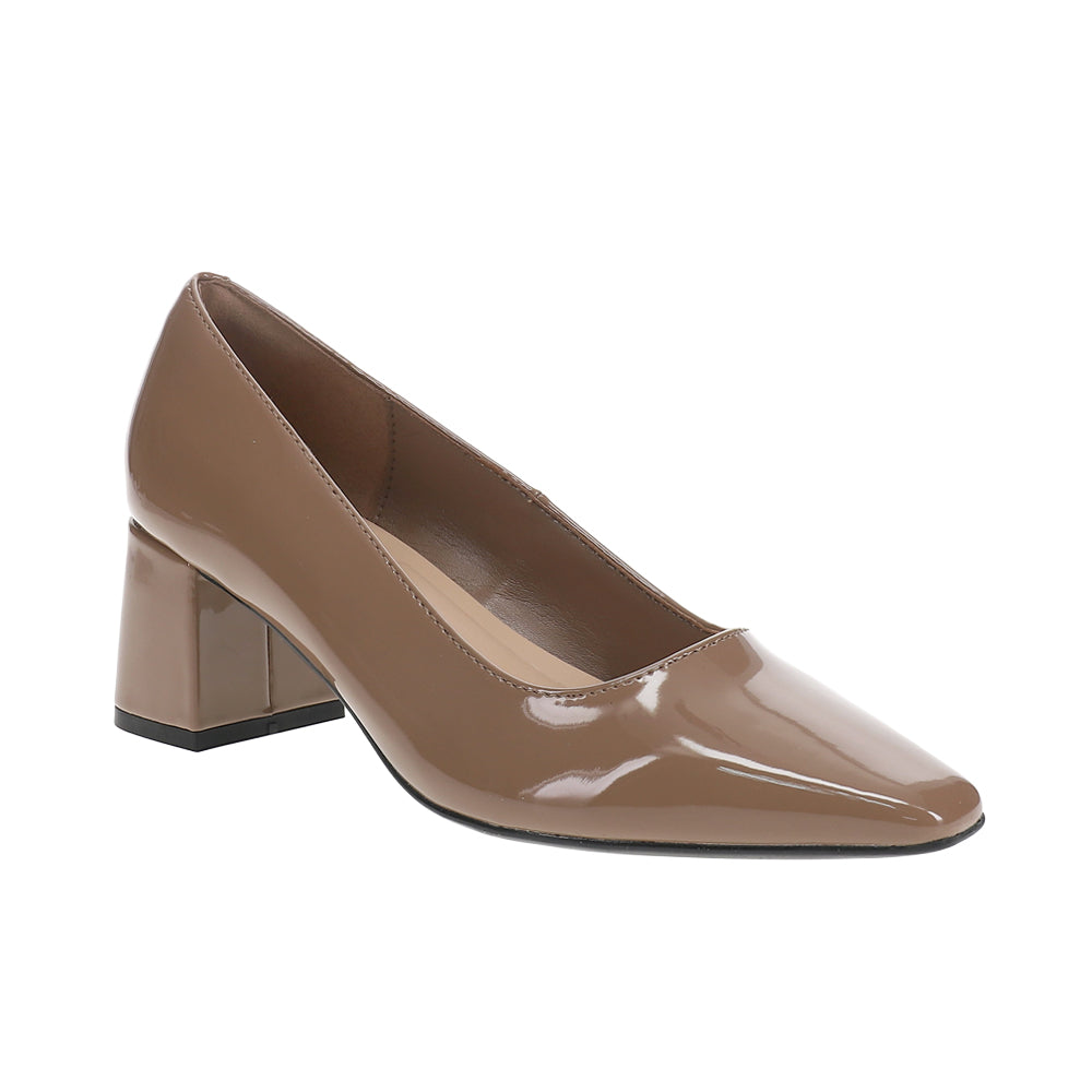 Shop Beige Womens Dorian Block Heel Pumps – Shoebacca