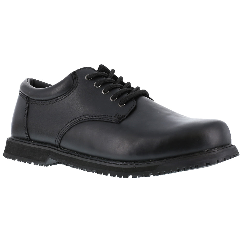 Shop Black Mens Grabbers Friction Slip Resistant Work Shoes – Shoebacca