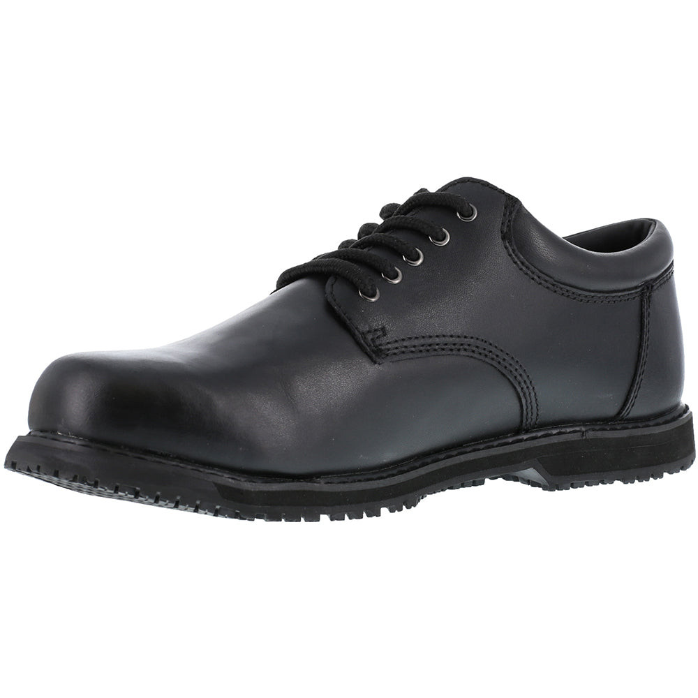 Shop Black Mens Grabbers Friction Slip Resistant Work Shoes – Shoebacca