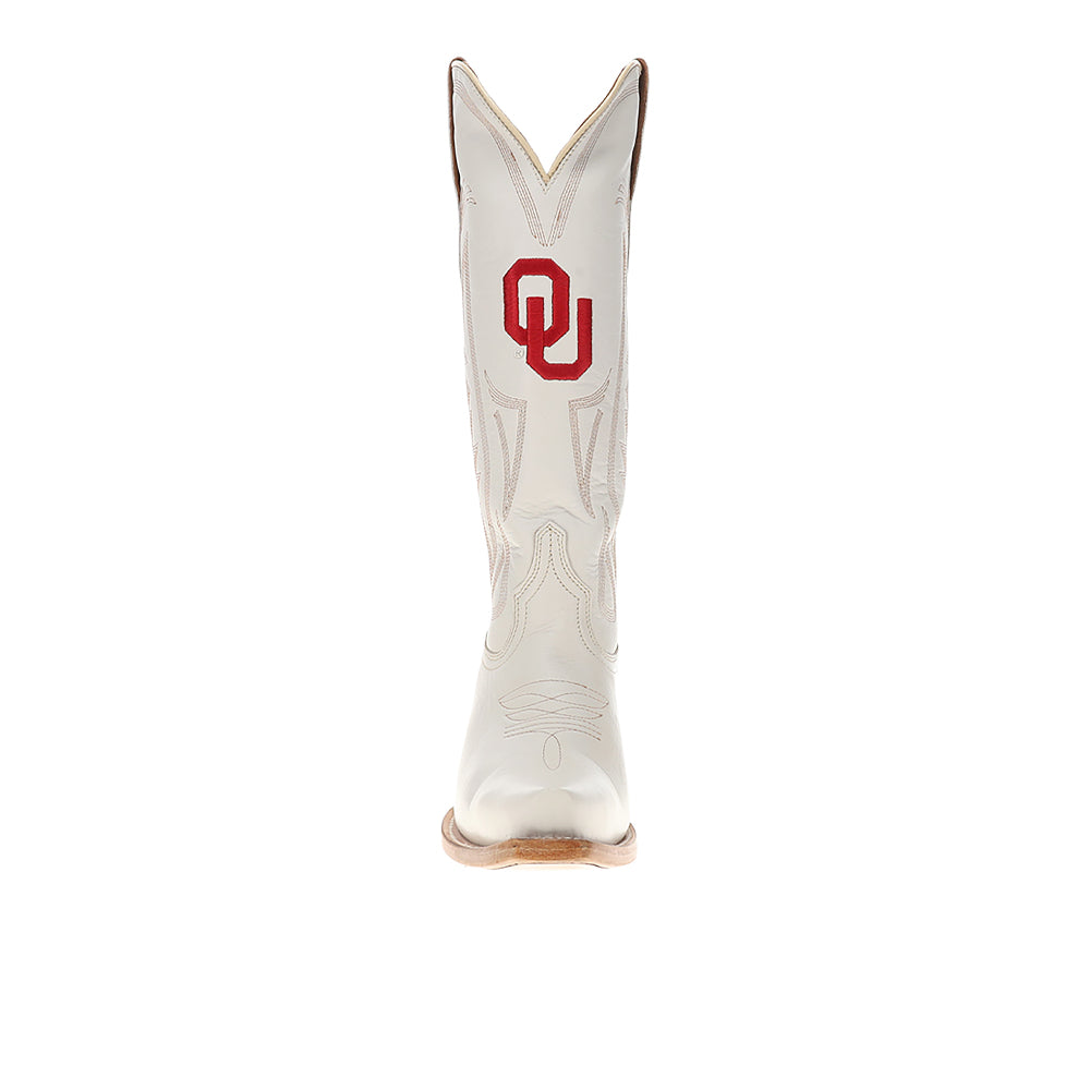 Shop Off White Womens University of Oklahoma Gameday Embroidered Snip ...