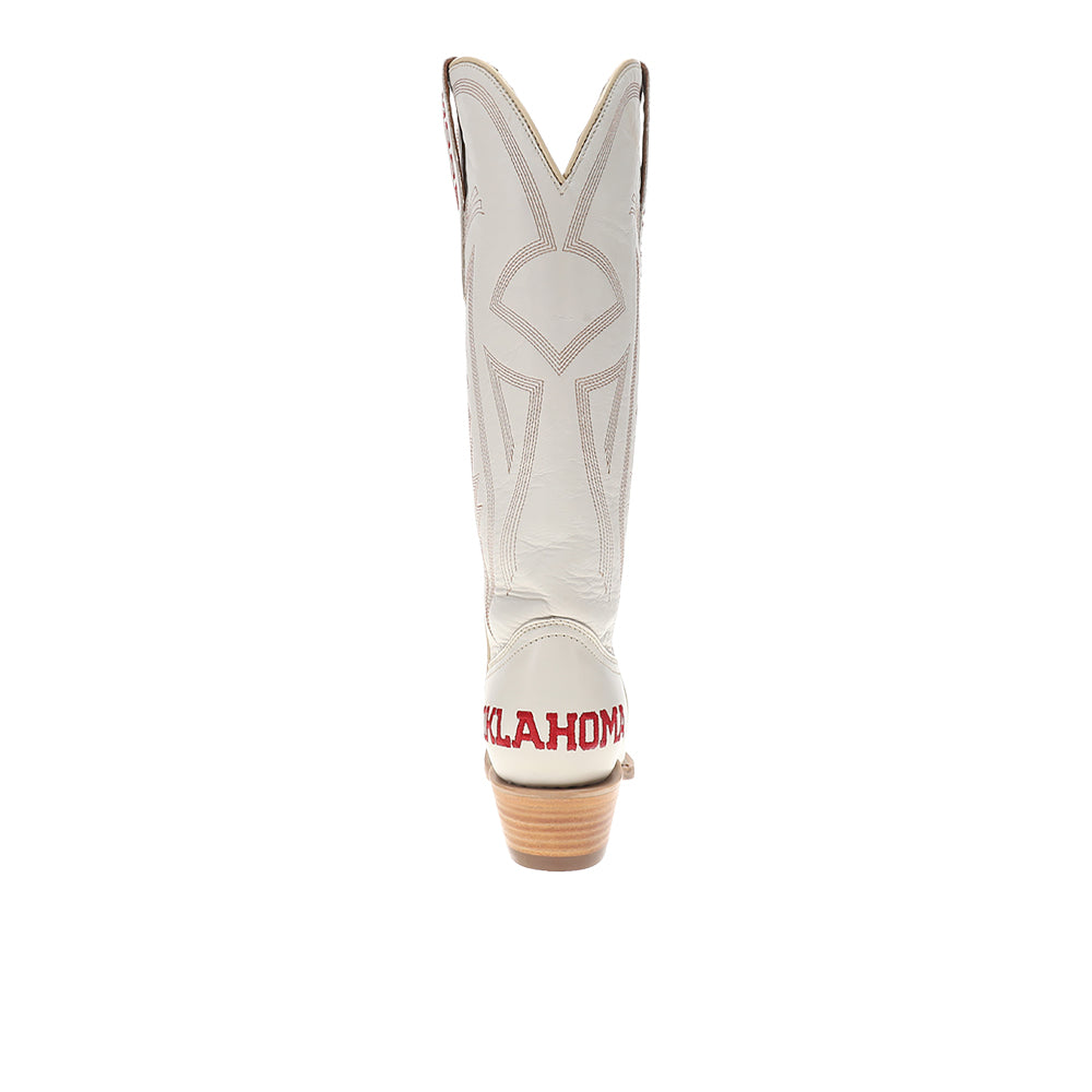 Shop Off White Womens University of Oklahoma Gameday Embroidered Snip ...