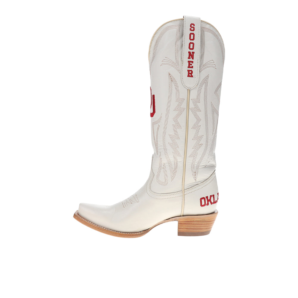 Shop Off White Womens University of Oklahoma Gameday Embroidered Snip ...