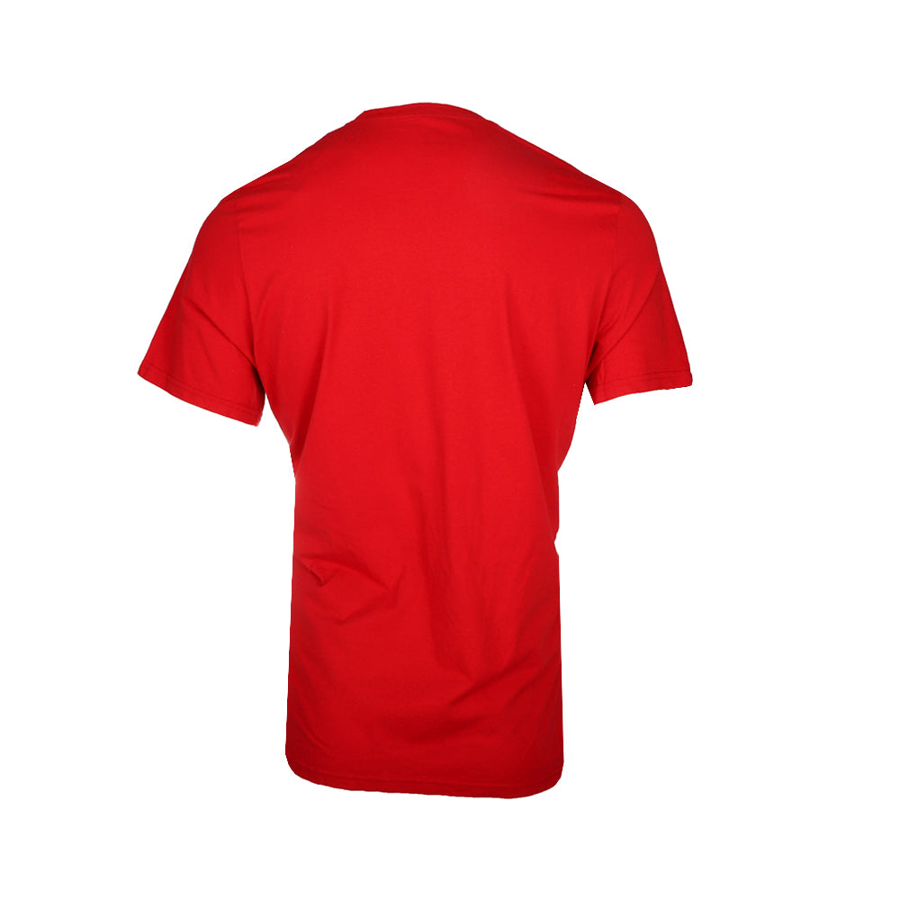 Shop Red Mens Nebraska Cornhuskers Amplifier Graphic Crew Neck Short ...