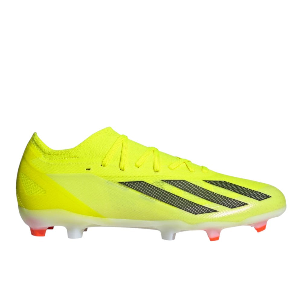 Shop Yellow Mens adidas X Crazyfast Pro Firm Ground Soccer Cleats ...