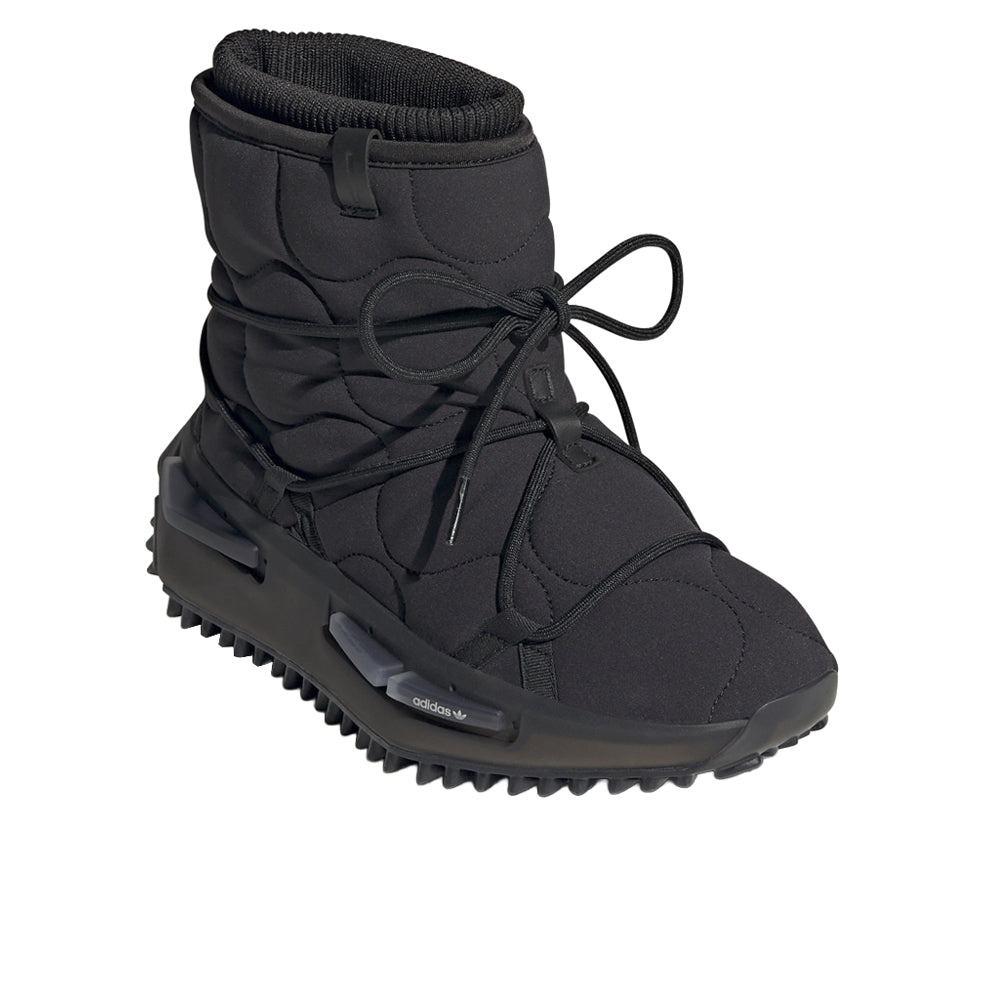 Shop Black Womens adidas NMD S1 Round Toe Lace Up Snow Boots – Shoebacca