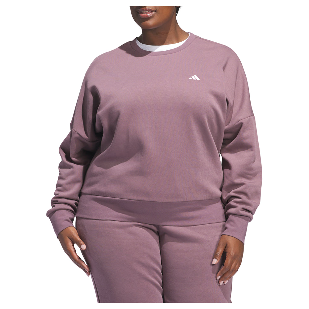 Shop Purple Womens Logo Crew Neck Sweatshirt (Plus) – Shoebacca