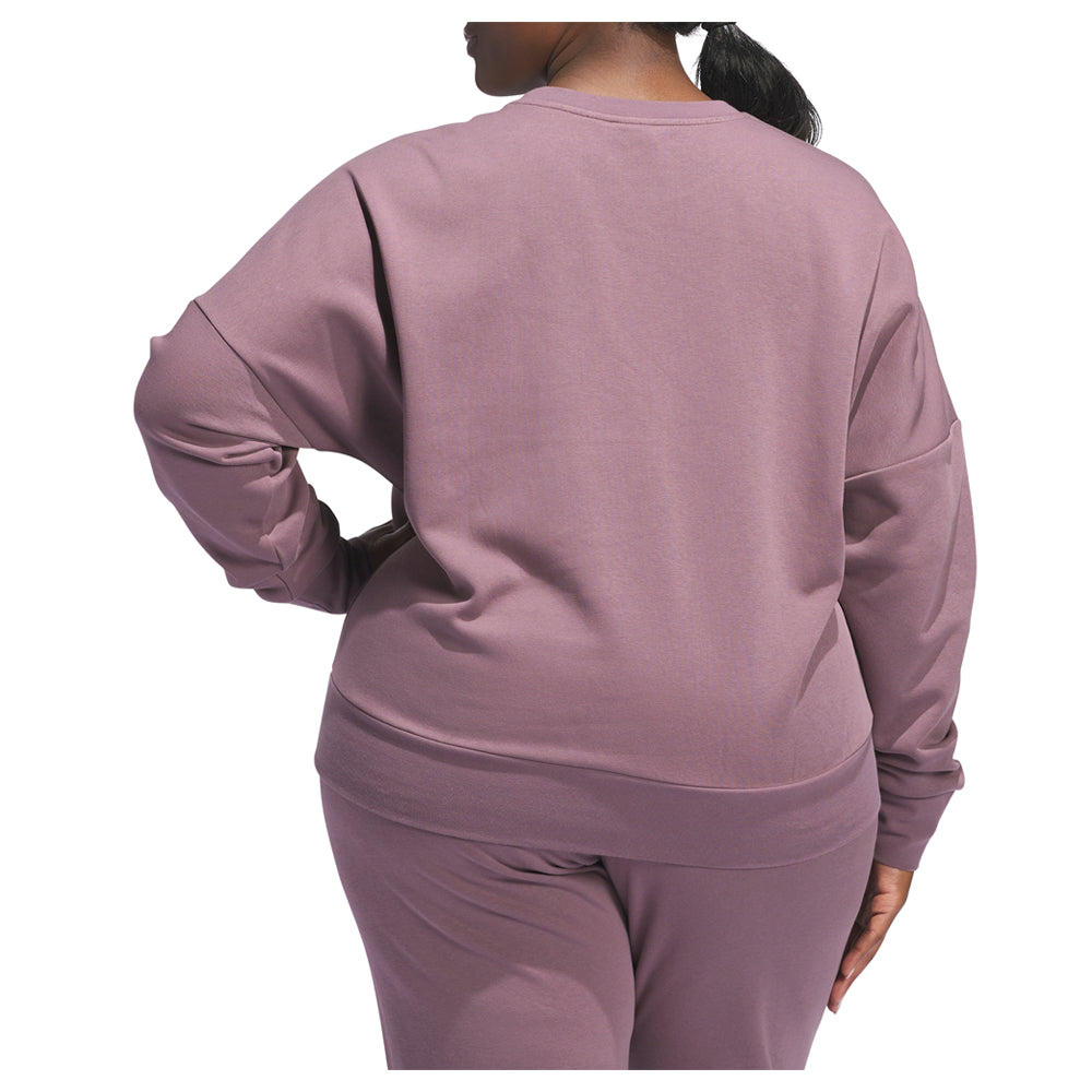 Shop Purple Womens Logo Crew Neck Sweatshirt (Plus) – Shoebacca