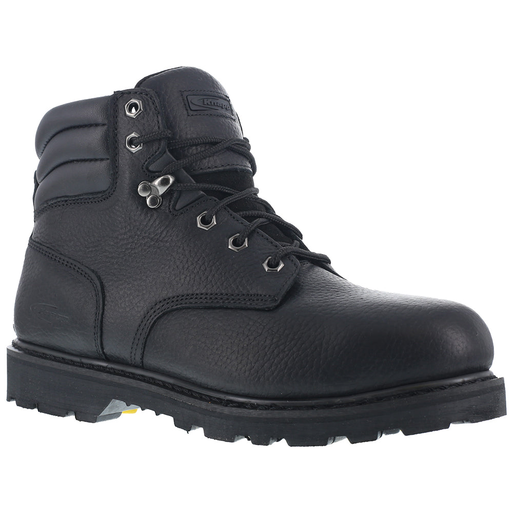 Shop Black Mens Knapp Backhoe 6 Inch Electrical Steel Toe Work Boots ...