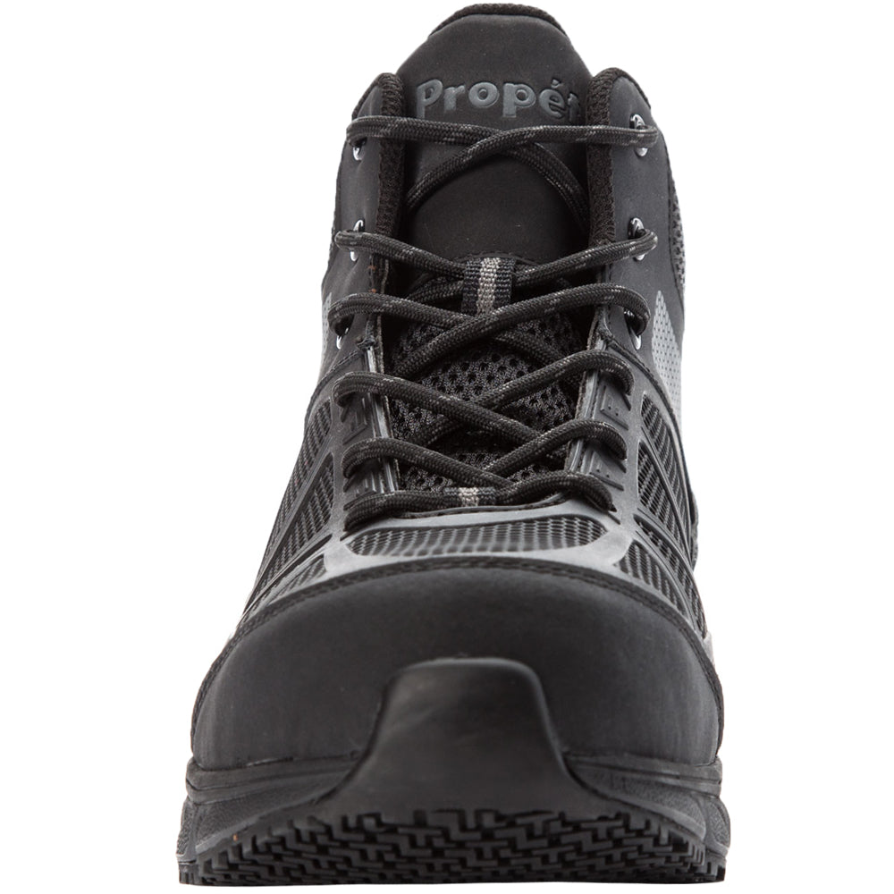 Shop Black Mens Propet Seeley Hi Composite Toe Work Boots – Shoebacca