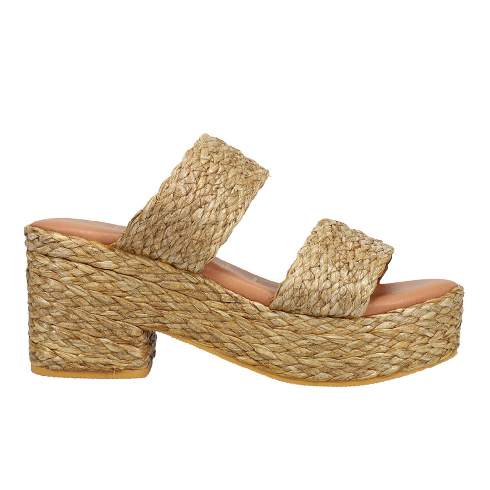 Shop Brown Womens BEACH by Matisse Ocean Ave Platform Block Heel ...