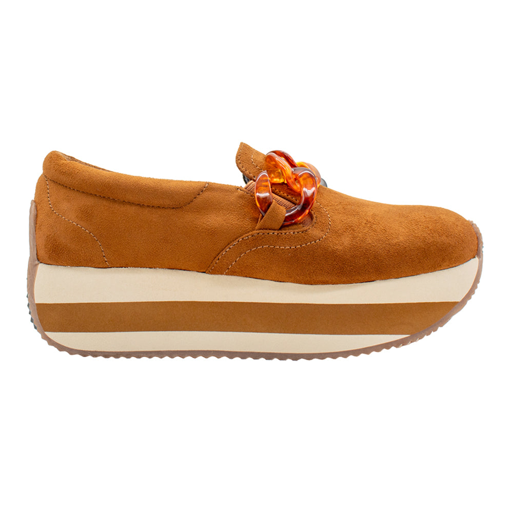 Shop Brown Womens Harding Platform Slip On Loafers – Shoebacca