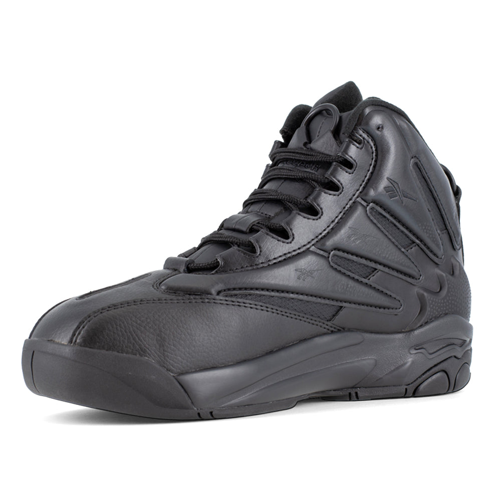 Shop Black Mens Reebok Work Blast Slip Resistance Composite Toe Work ...