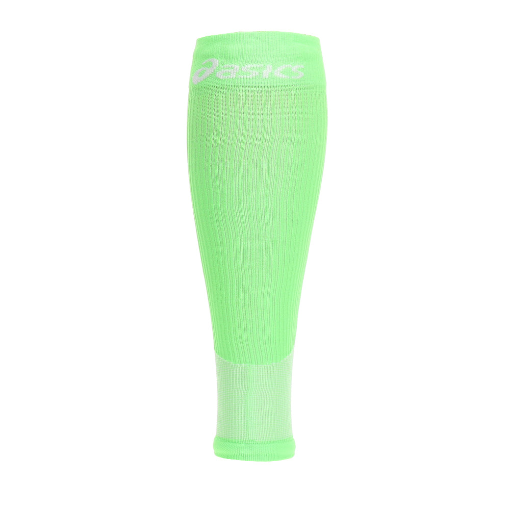 Shop Green Womens ASICS Rally Chill Calf Compression Leg Sleeves ...
