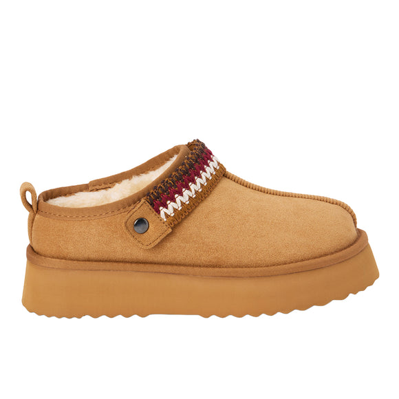 Shop Brown Womens BEACH by Matisse Storm Scuff Slippers – Shoebacca