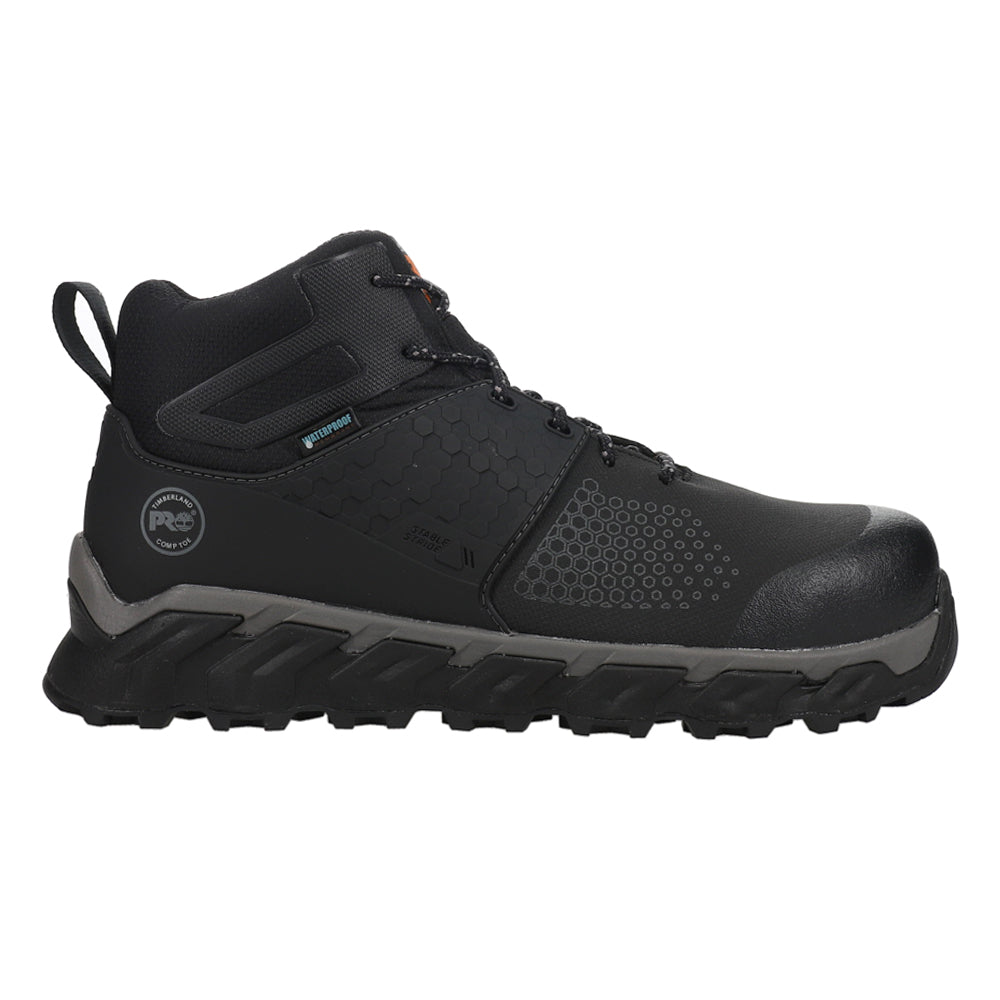 Shop Black Mens Timberland Pro Ridgework Waterproof Composite Toe Work ...