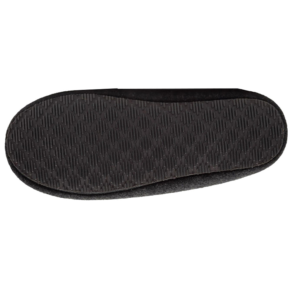 Shop Black Mens Tempur-Pedic Zander Scuff Slippers – Shoebacca
