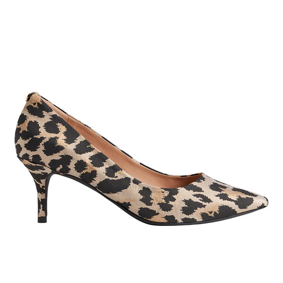 Shop Beige Womens Cole Haan Go To Park Leopard Pointed Toe Stiletto ...